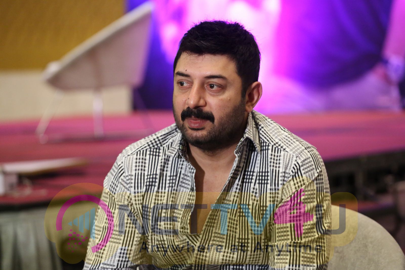 Actor Arvind Swamy Exclusive Interview Images | Nettv4u.com